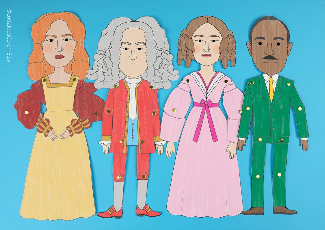 Famous Classical Composers Paper Dolls #2 (music Teacher | Music ...