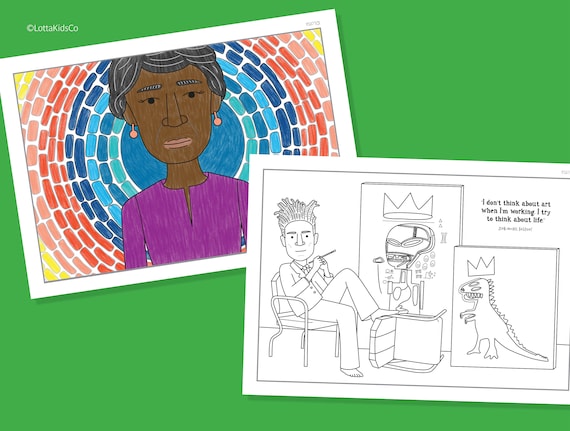 Romare Bearden Coloring Pages