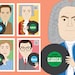 Famous Composers Printable Posters (20 Composers Bach, Brahms, Rogers ...