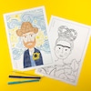 Famous Artist Paper Dolls (monet, Basquiat, Haring, O'keeffe, Da Vinci ...