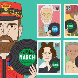 Famous Composers Printable Posters 3 (20 Female Composers, Classical ...