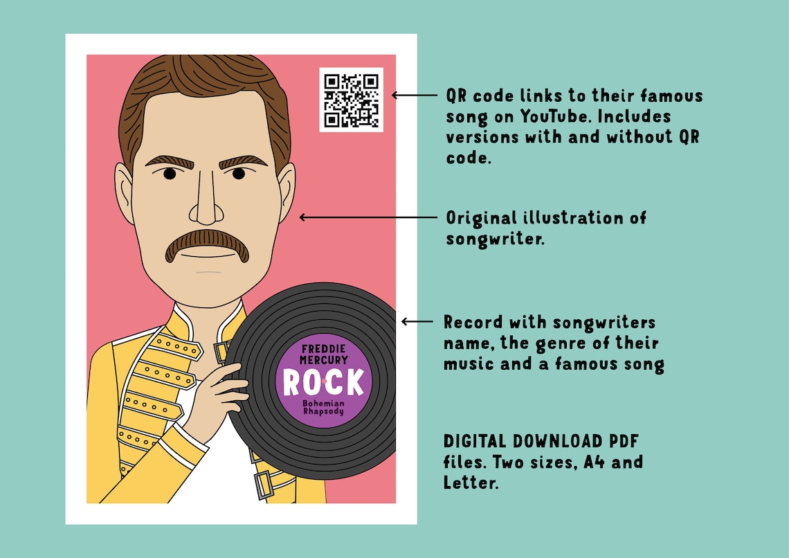 Famous Songwriters Printable Posters 20 Songwriters Parton, Franklin ...