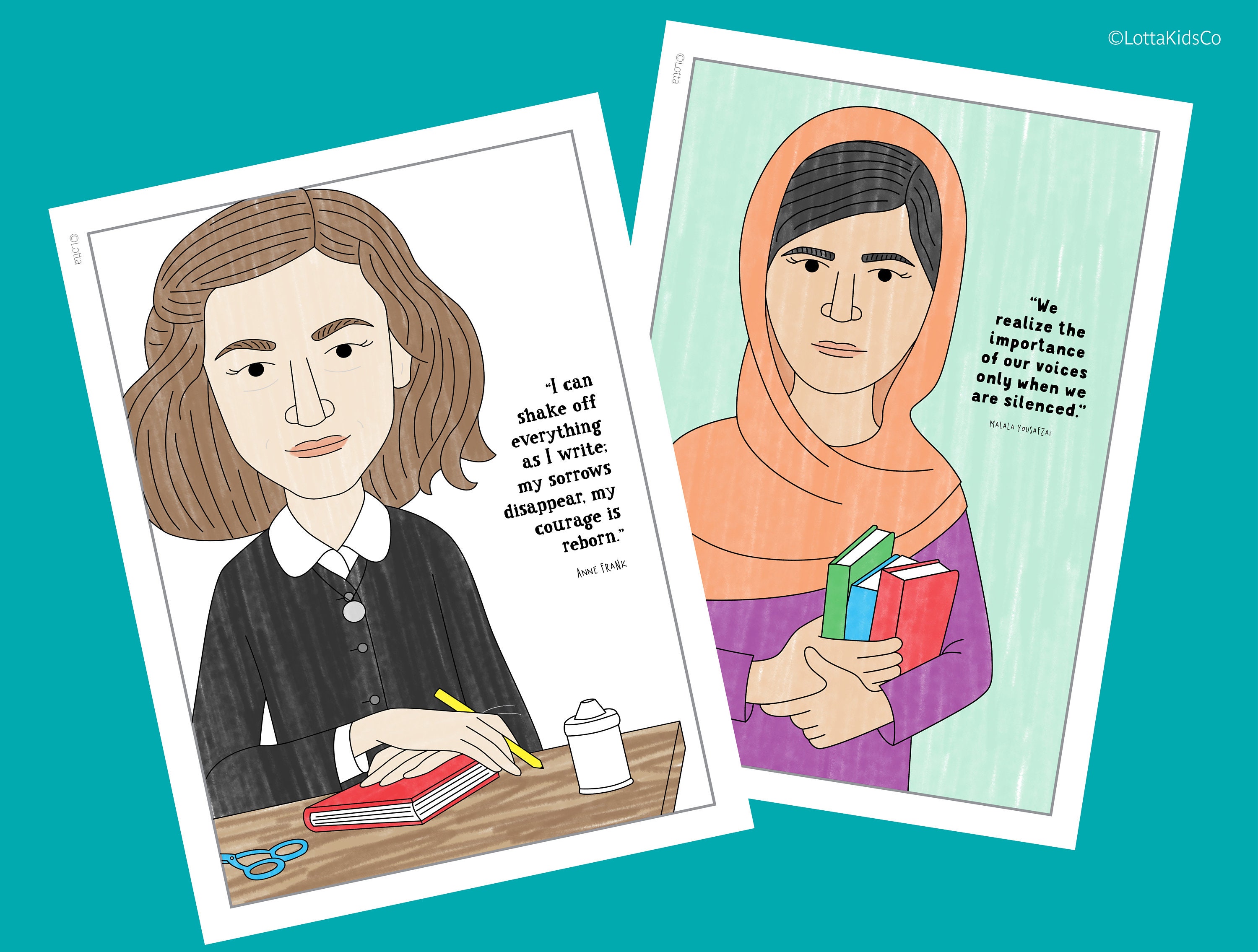 Women's History Coloring Pages | Women's History Month Coloring Pages ...