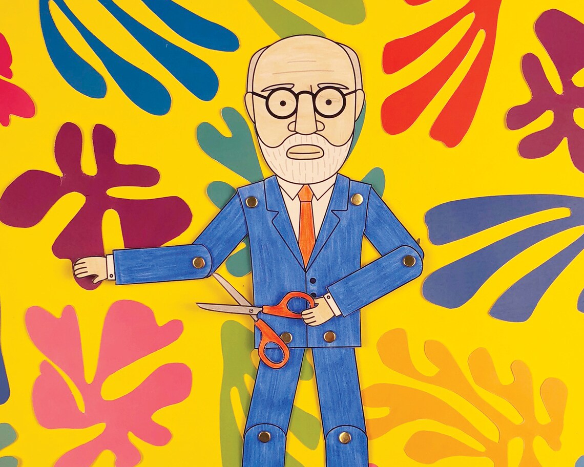 Famous Artist Paper Dolls (van Gogh, Picasso, Warhol, Frida, Yayoi ...
