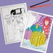 Famous Artist Coloring Pages #2 (monet, Yayoi, Dali, Klimt, Magritte ...