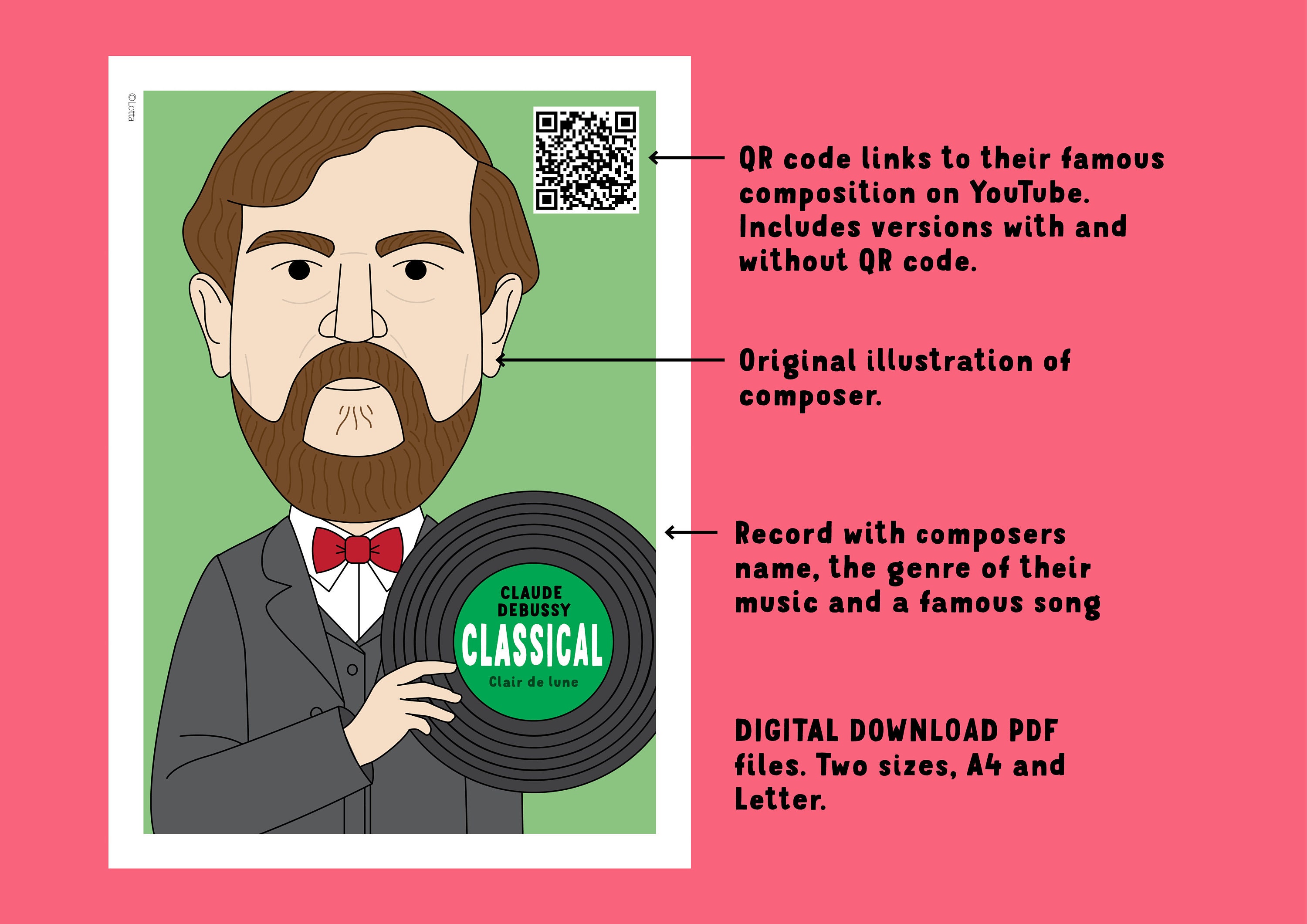 Famous Composers Printable Posters 2 (20 Classical & Black Music ...