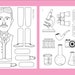 Famous Scientist Paper Dolls (einstein, Curie, Tesla, Hopper, Goodall ...