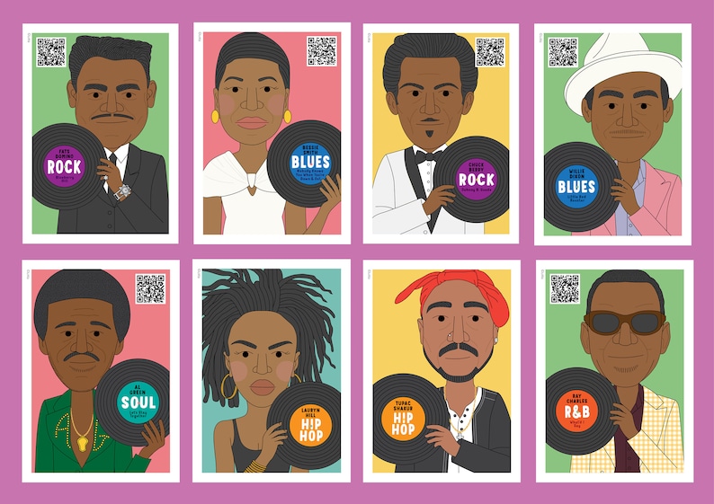 Famous Songwriters Printable Posters 2 30 Black Songwriters Music ...