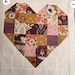 Scrappy Heart Quilt Block Pattern Download - Etsy