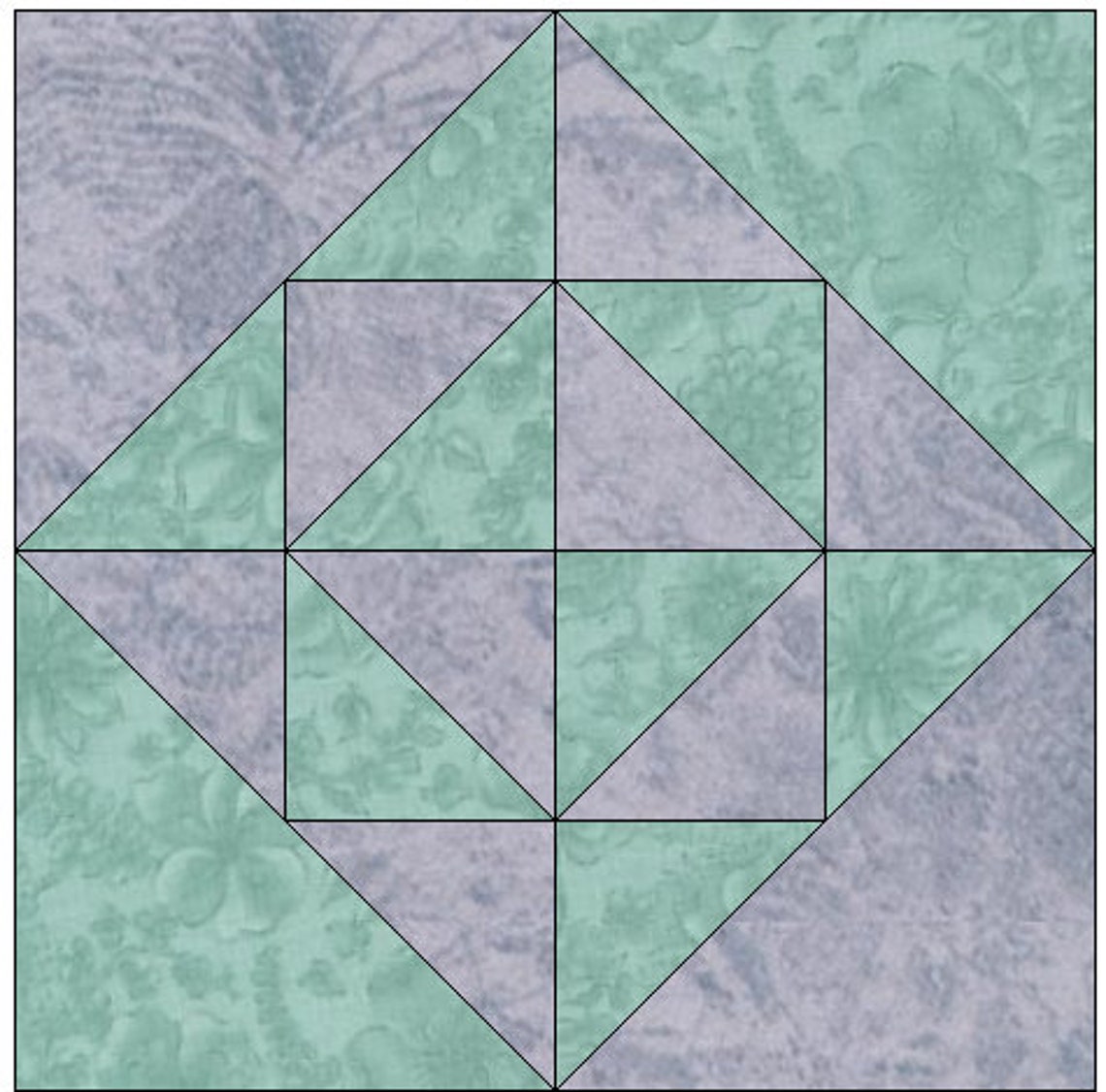 Pretty Diamonds Block Pattern Download | Etsy