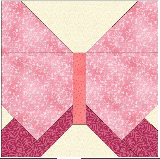 Butterfly Quilt Block Pattern Download - Etsy
