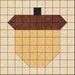Acorn Quilt Block Pattern Download - Etsy