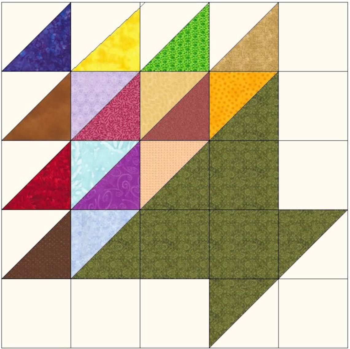 Easter Basket Quilt Block Pattern Download - Etsy