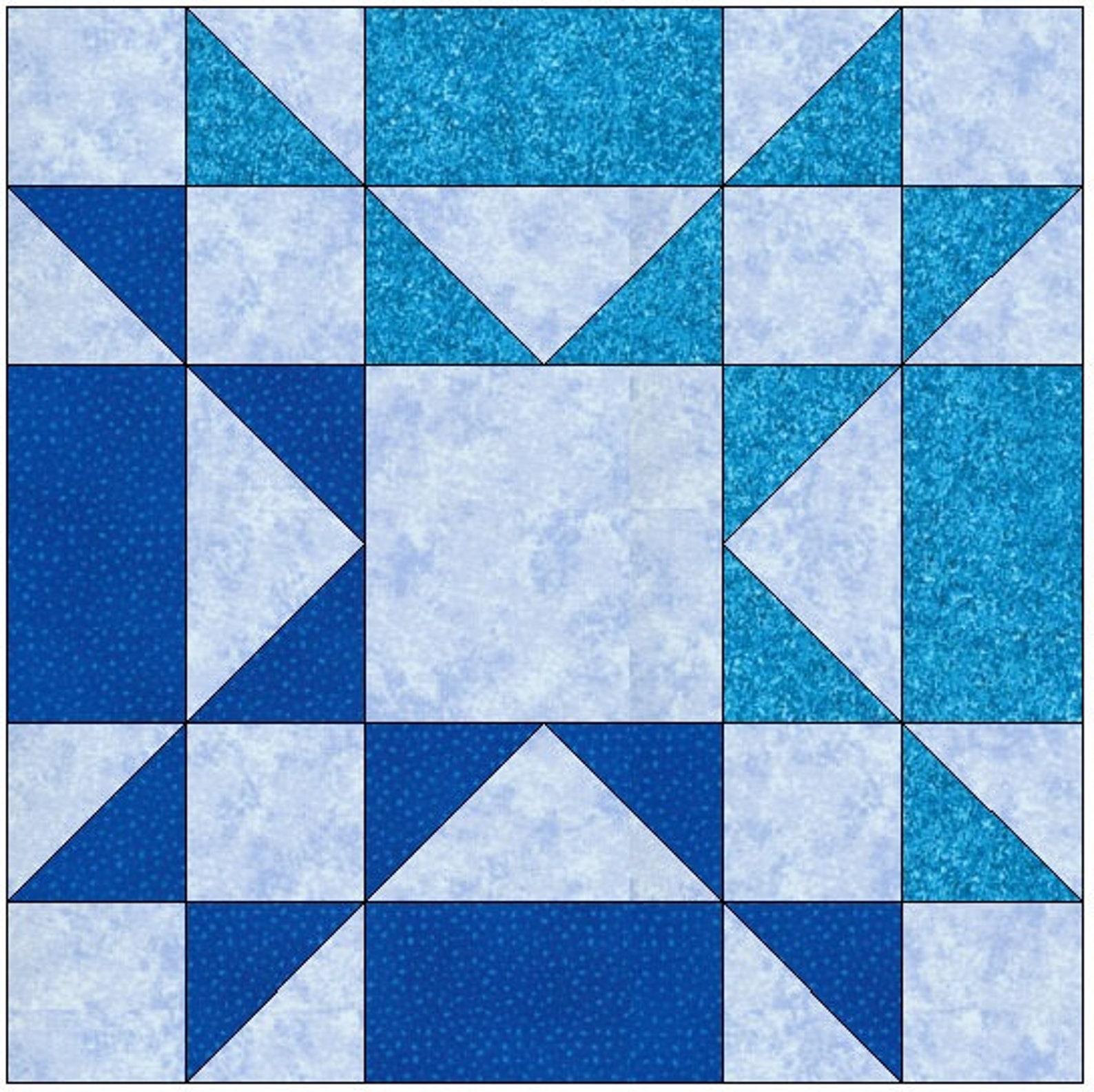 Amish Star Quilt Block Pattern Download - Etsy Canada