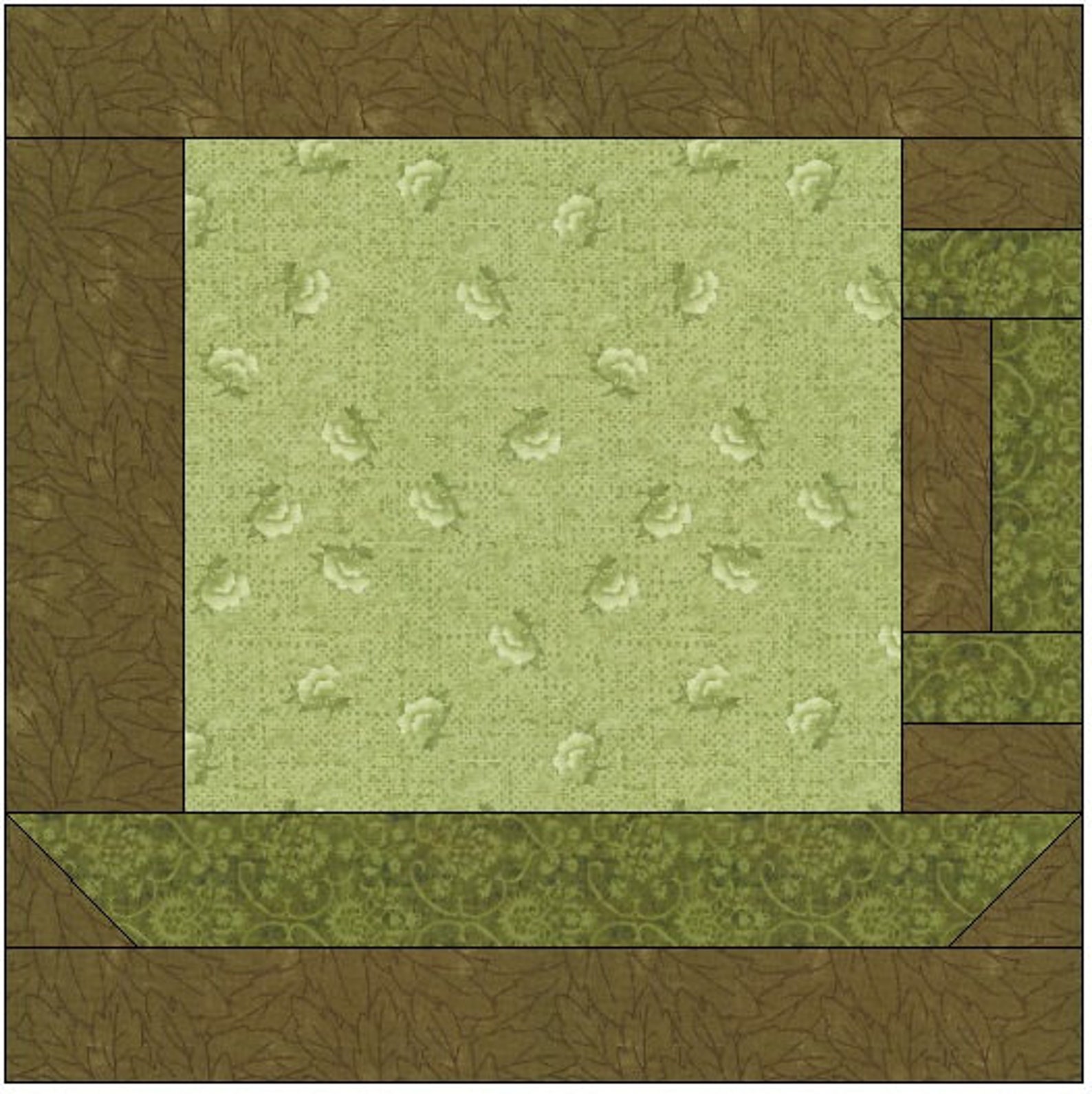 Coffee Cup Quilt Block Pattern Download | Etsy