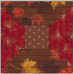 Court House Steps Quilt Block Pattern Download - Etsy