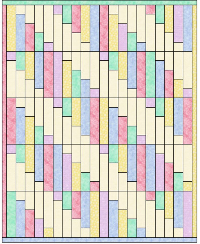 Baby Steps Quilt Pattern Download - Etsy