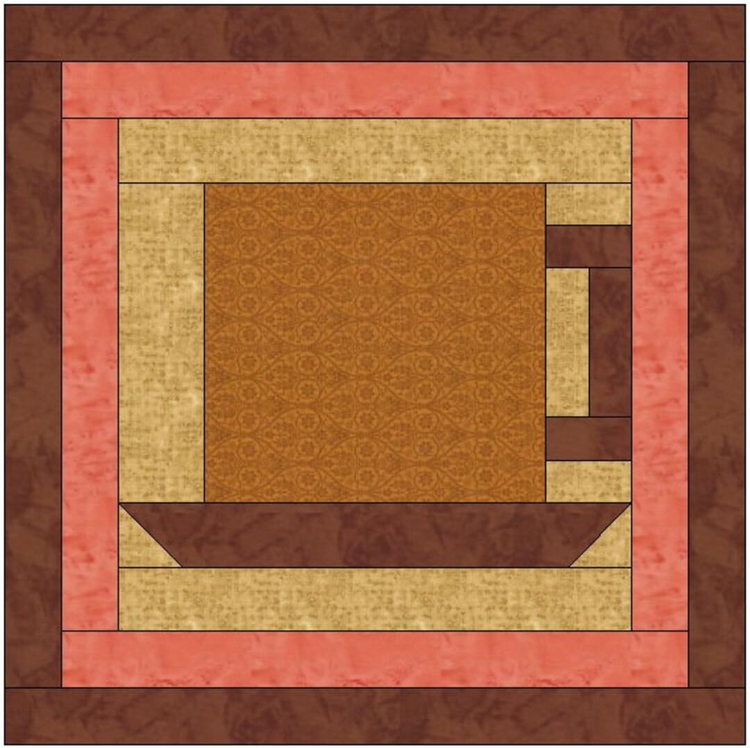 Coffee Cup Quilt Block Pattern Download - Etsy