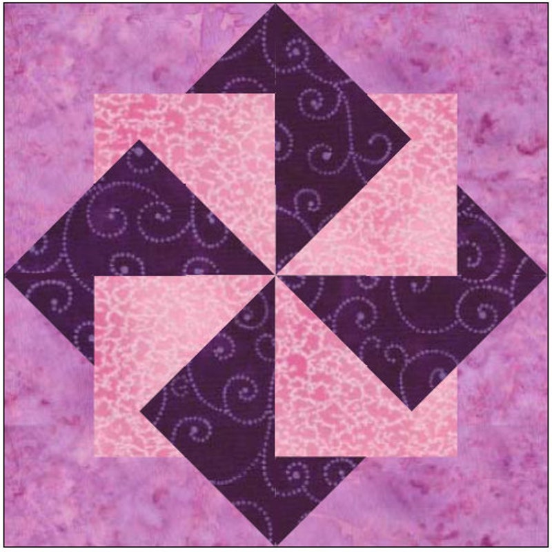 Crazy Quilt Block - Etsy