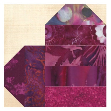 Patchwork Heart Quilt Block Pattern Download - Etsy