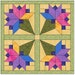 Floral Bouquet Quilt Block Pattern Download - Etsy