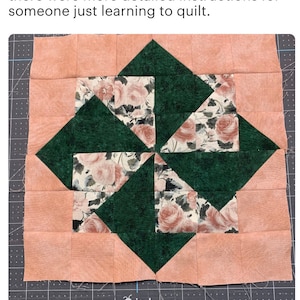 Origami Quilt Block Pattern Download - Etsy