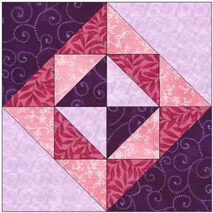 Diamonds in the Rough Quilt Block Pattern Download - Etsy