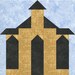 Church 2 Quilt Block Pattern Download - Etsy