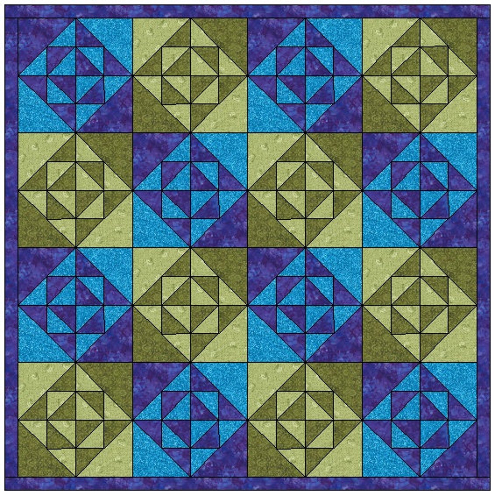 Diamonds in the Rough Quilt Block Pattern Download | Etsy