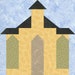 Church 2 Quilt Block Pattern Download - Etsy