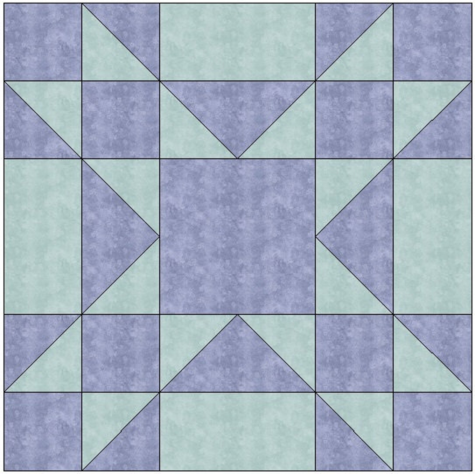 Amish Star Quilt Block Pattern Download - Etsy Canada