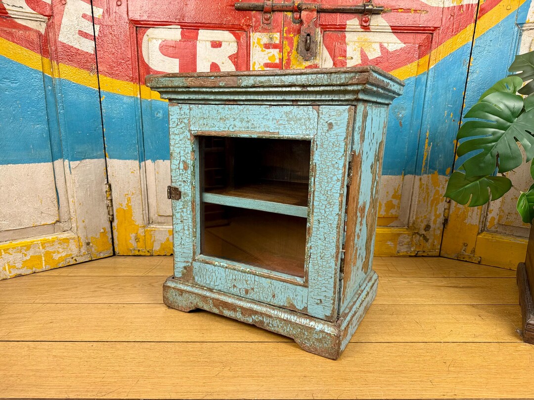 Vintage Indian Display Cabinet / Showcase - Etsy UK