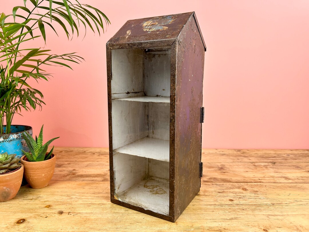 Vintage Indian Iron Cadbury Shop Display Cabinet - Etsy UK