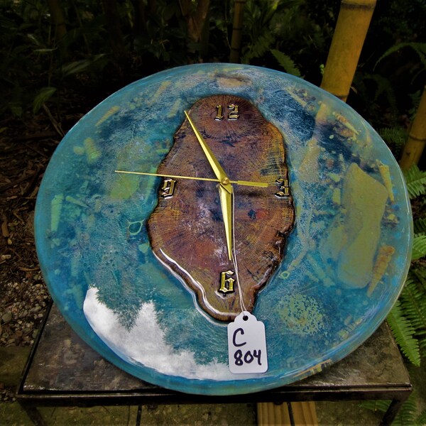 Fossil Wall Clock - Etsy