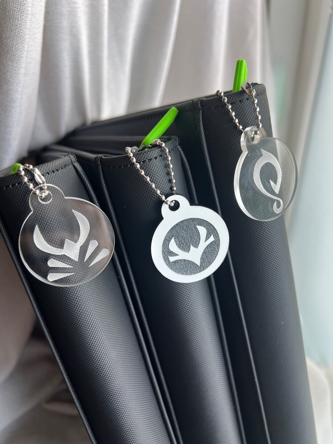 TCG Binder Set Tags - Acrylic Tags - TCG Binder Tags - TCG Binder Set ...