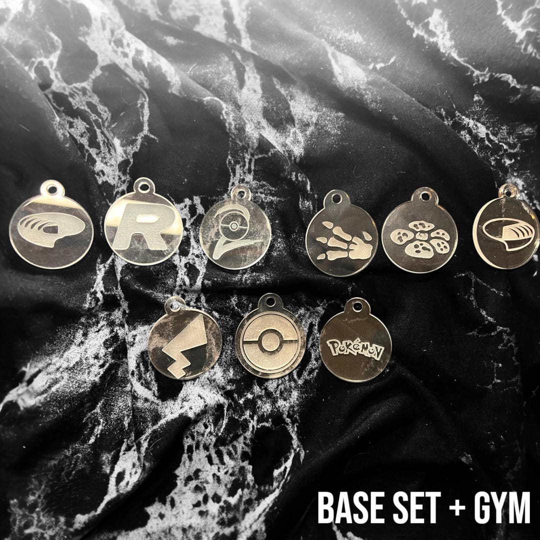 Custom Binder Tags for Pokémon TCG - Base Set to Gym Era, Custom TCG ...