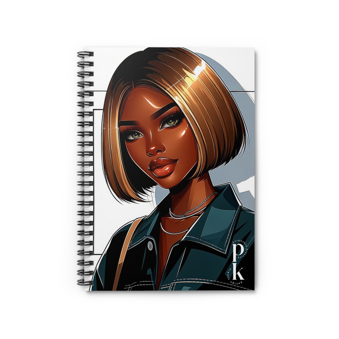 6x8 Spiral Ruled Lined Notebook, Stylish Stationery, Personal Diary ...