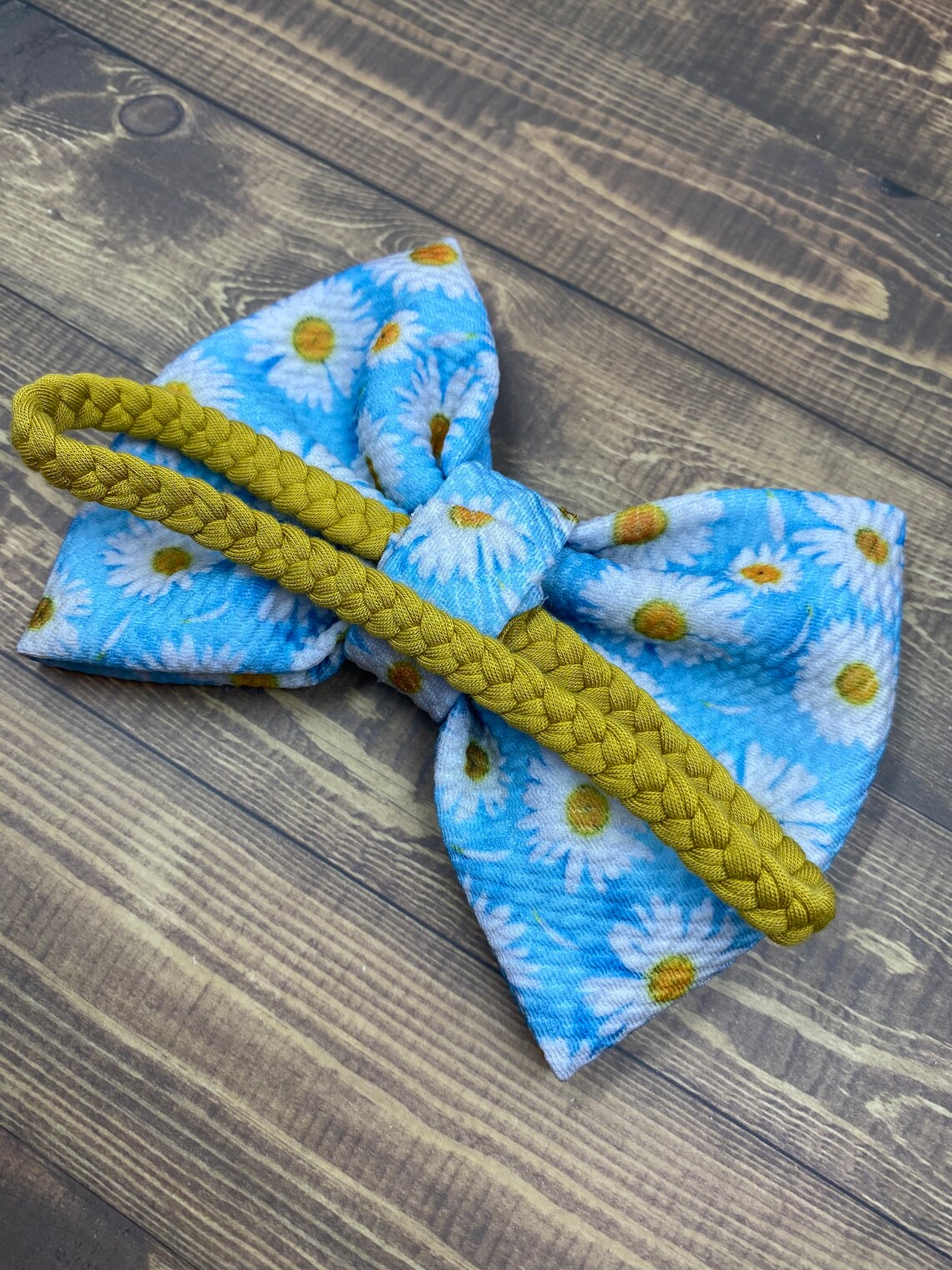 Daisy Headband Bow | Etsy