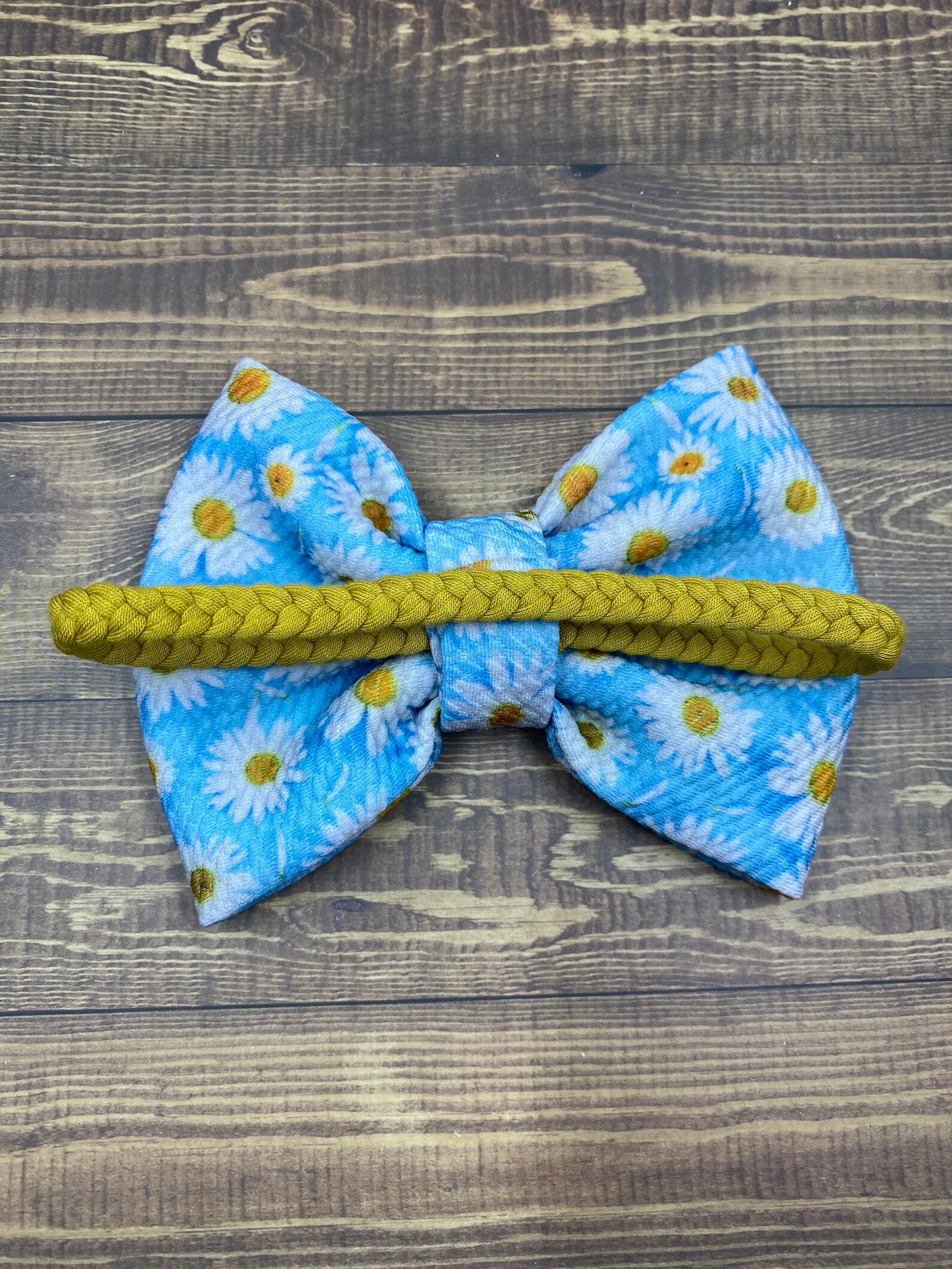Daisy Headband Bow - Etsy