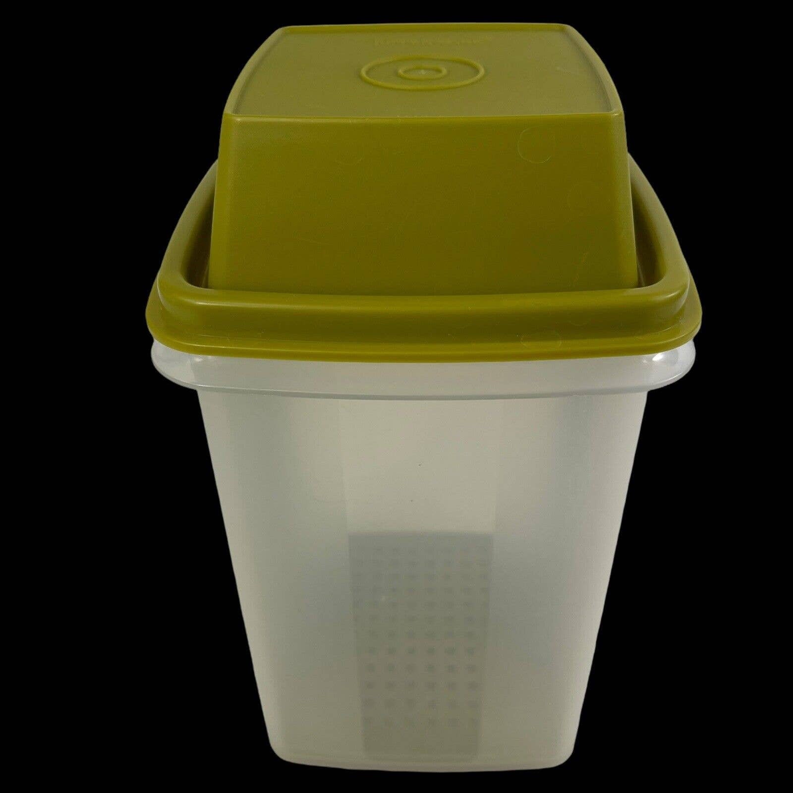 Vintage TUPPERWARE Pick a Deli PICKLE Keeper Container #1330 Avocado ...