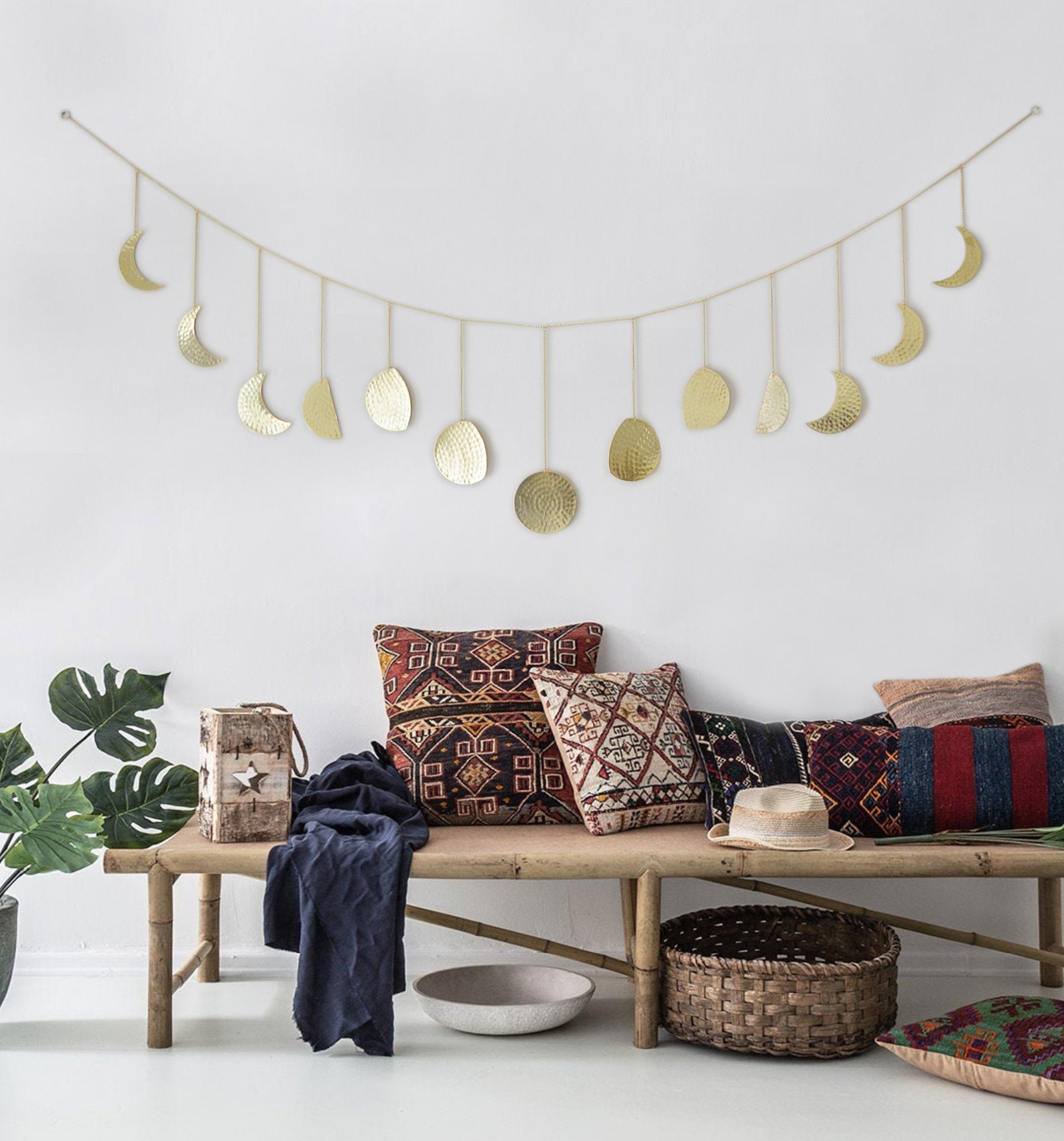 70 Large Moon Phase Wall Hanging Celestial Moon Cycle - Etsy