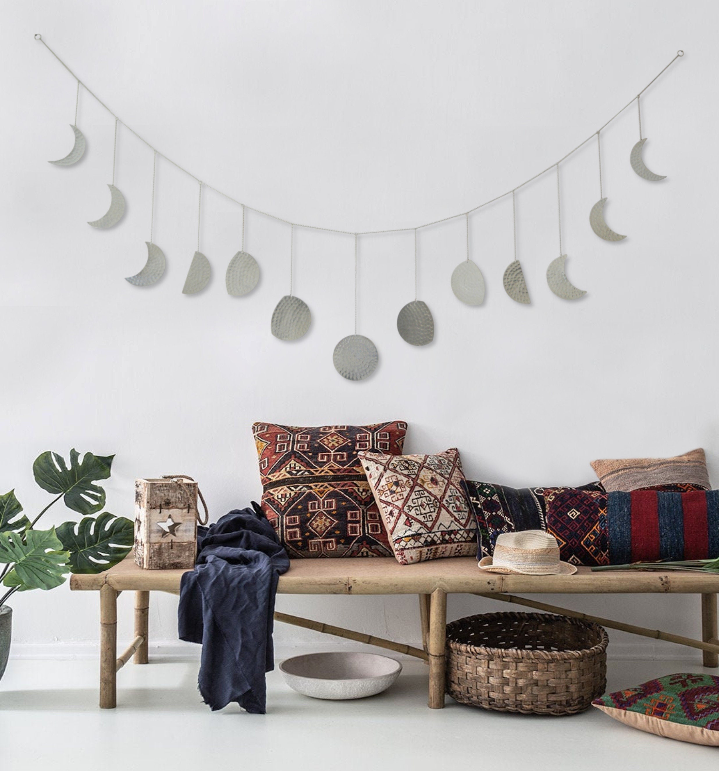 70 Large Moon Phase Wall Hanging Celestial Moon Cycle - Etsy