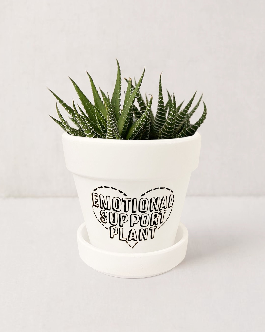 Pun Pots for Plants | Emotional Support Plant | Funny Succulent Planter ...