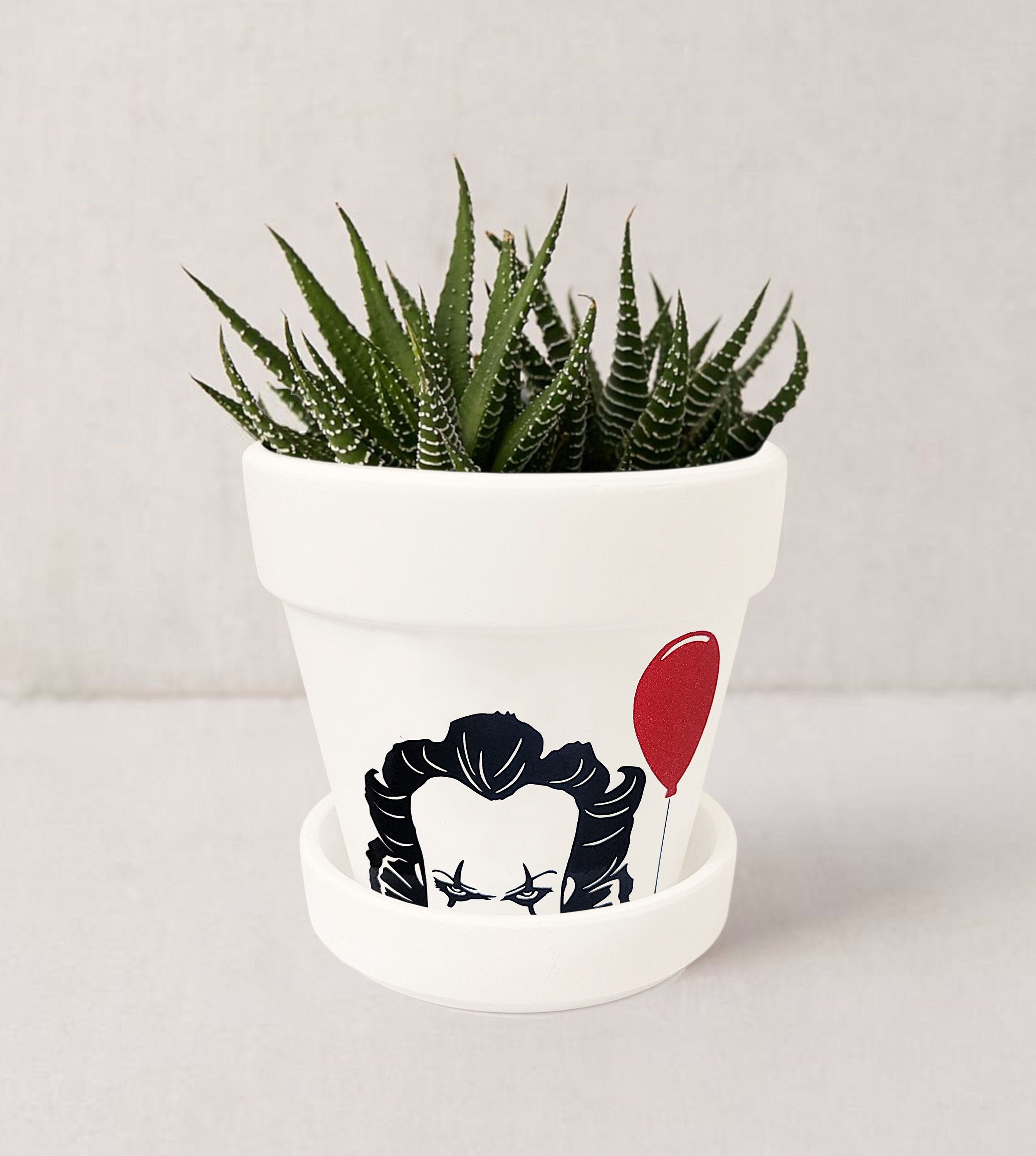 Pennywise Planter | Horror Decor | It Movie | Scary Clown Succulent Pot ...