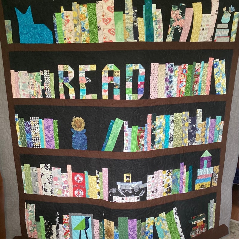 Bookshelf Quilt Pattern - Etsy