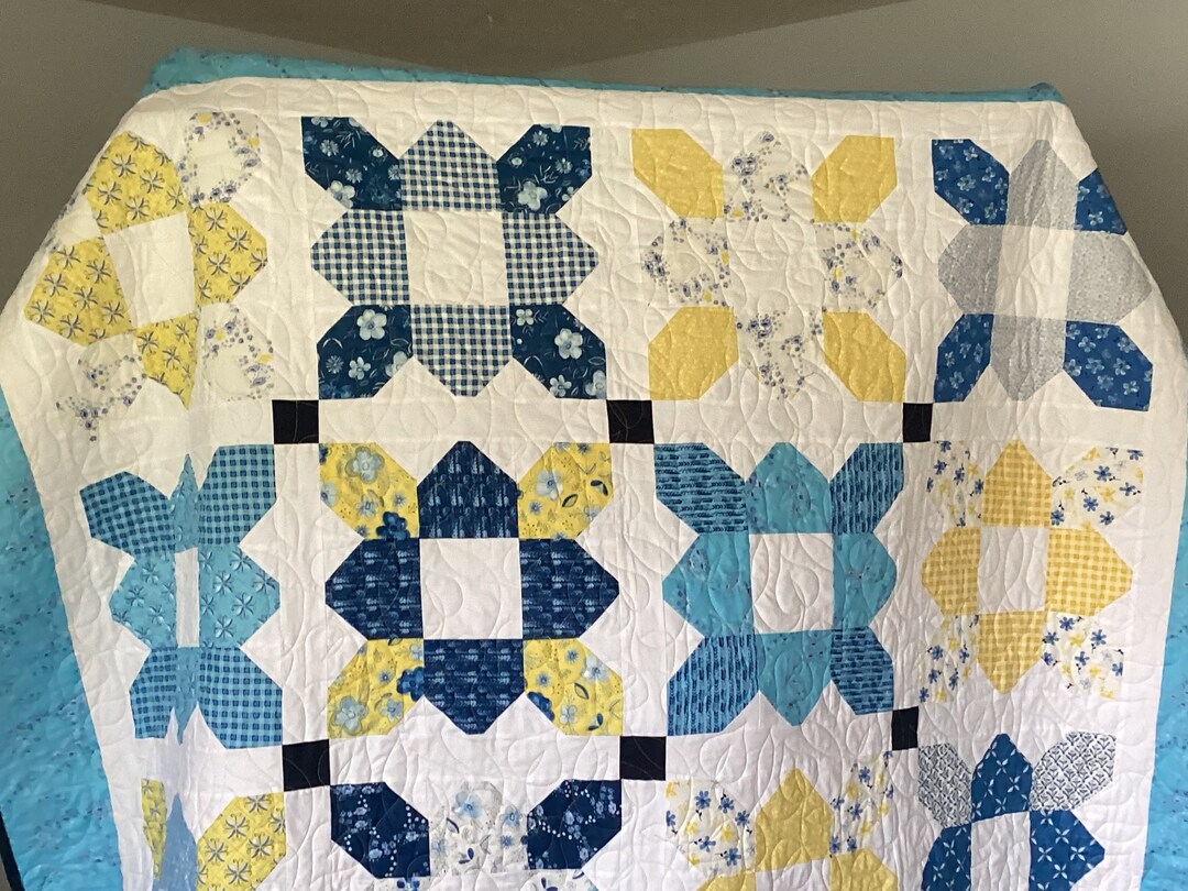 Prairie Flower Quilt - Etsy