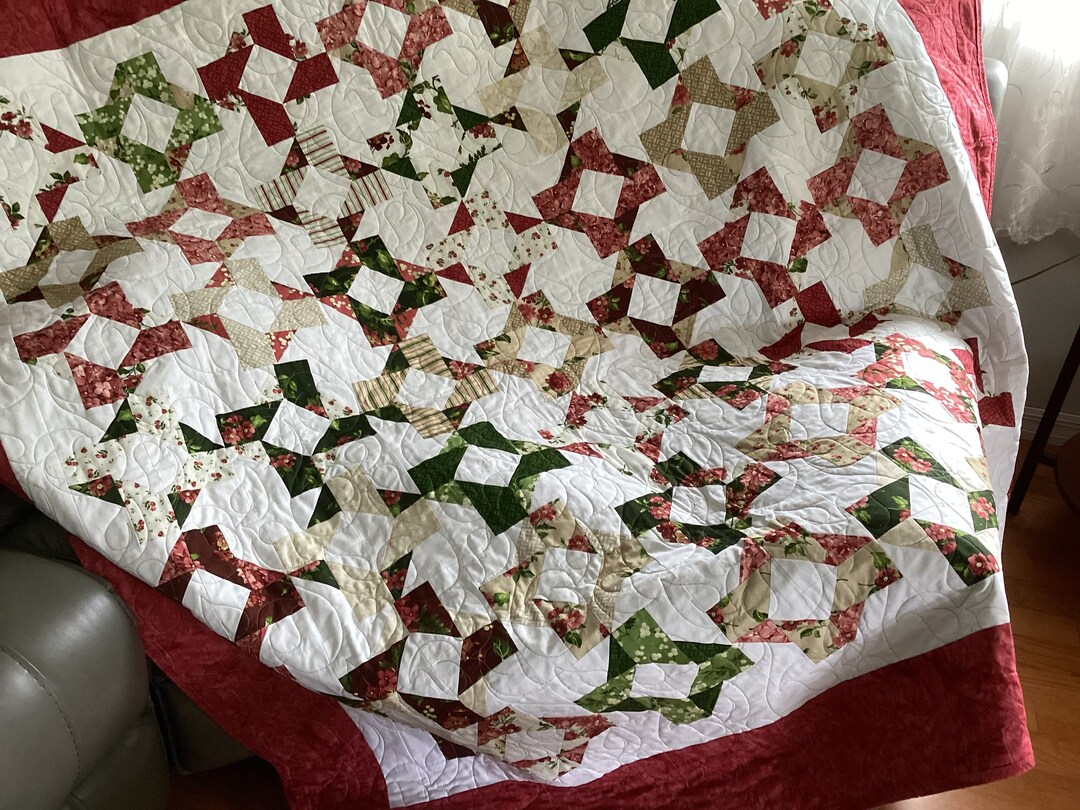 Square Knot Quilt - Etsy