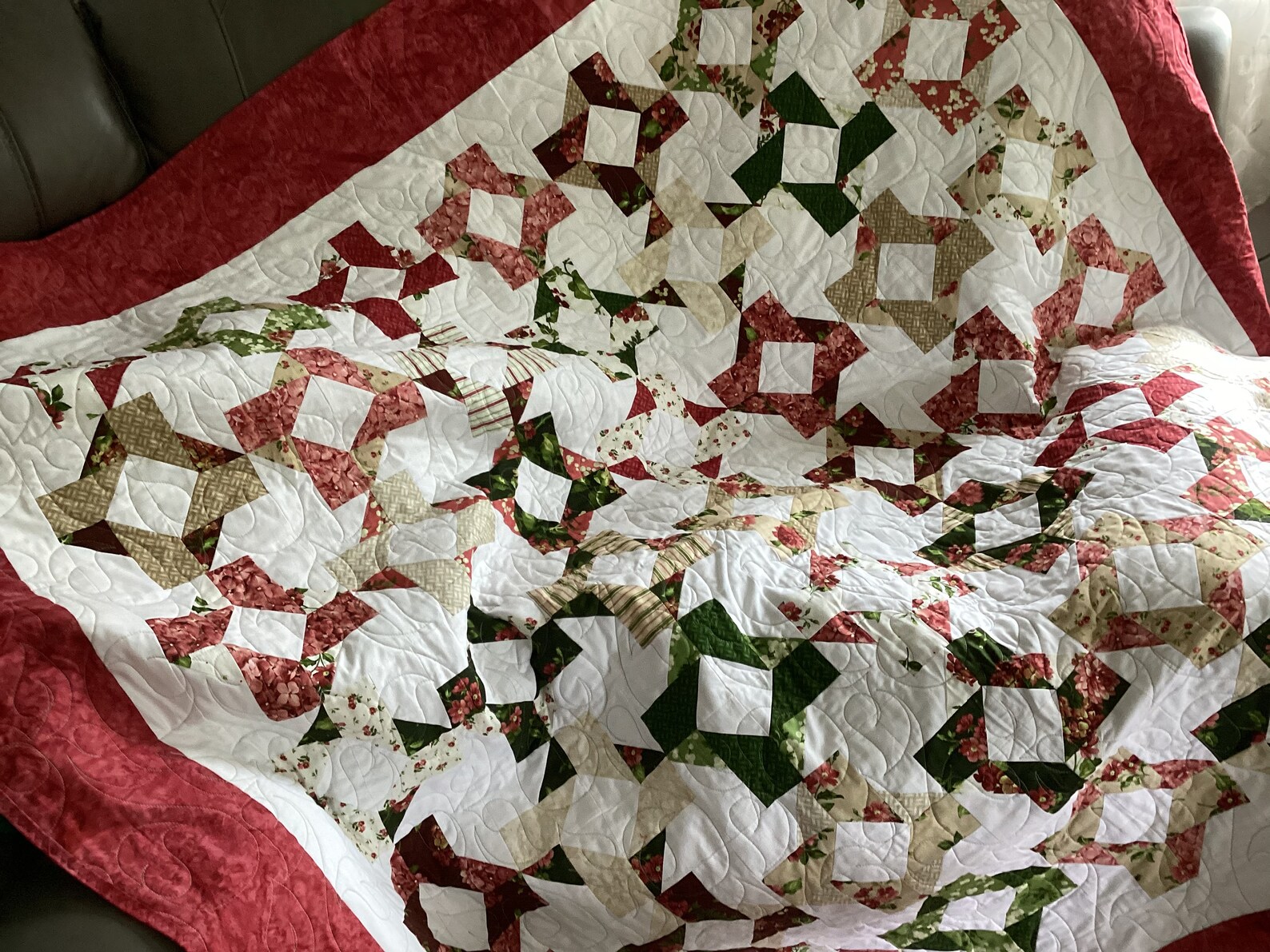 Square Knot Quilt - Etsy