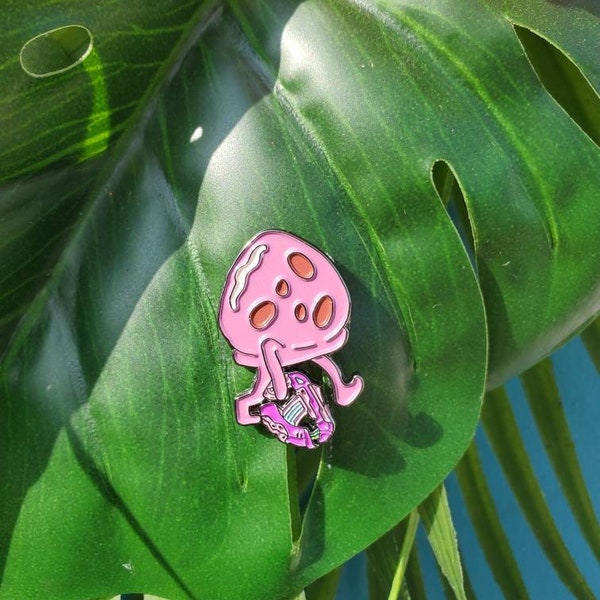 Jellyfish Pin - Etsy