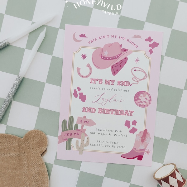 Rodeo Birthday Party - Etsy